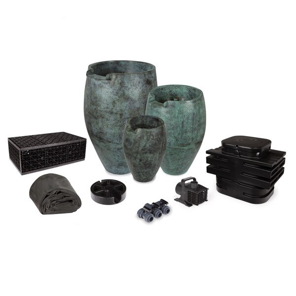 3 Pc. Aura Vase Kit with Spillways