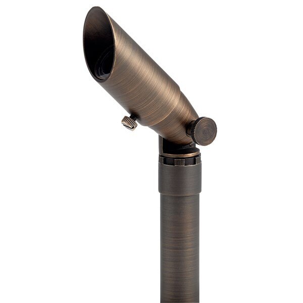 12V MR-8 Brass Accent Light Centennial Brass