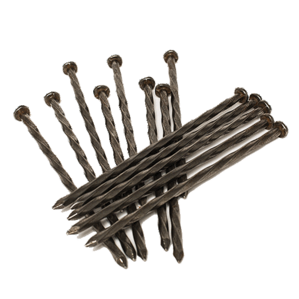 Turf Spiral Nails 8 in. Qty of 50