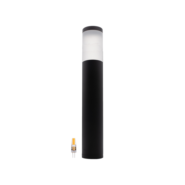 15" Faro 2700K LED Path Light Satin Black