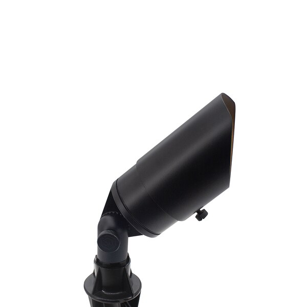 12V MR-16 Adjustable Cowl Black Brass Accent