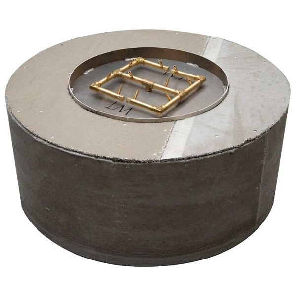 FC42 Ready-to-Finish Round Fire Pit Kit, 42-Inch - NG (Natural Gas)